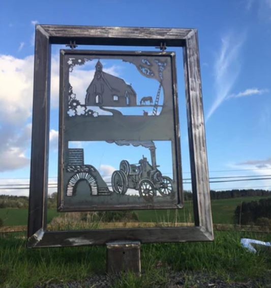 What Is The Purpose Of A Village Gateway Sign? – Black Fox Metalcraft Ltd