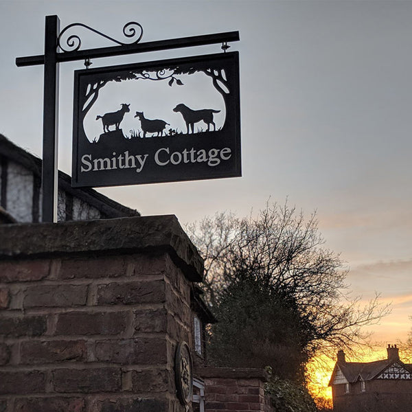 Wrought Iron Farm Signs vs Mild Steel – Black Fox Metalcraft Ltd