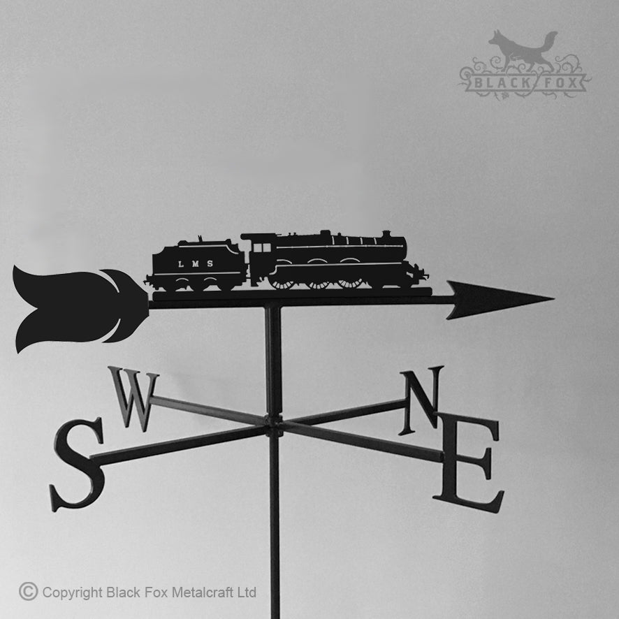 Steam Train Weathervane - LMS Jubilee – Black Fox Metalcraft Ltd