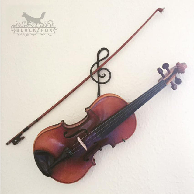 Treble Clef Hook – Black Fox Metalcraft Ltd